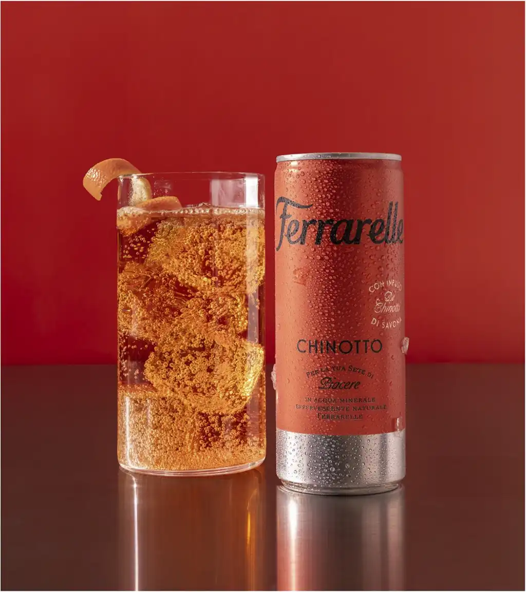 Il Chinotto Ferrarelle sembra la Coca Cola Zero. Non trovi?